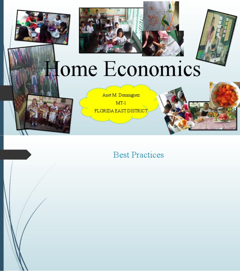 Home Economics Best Practices | PDF