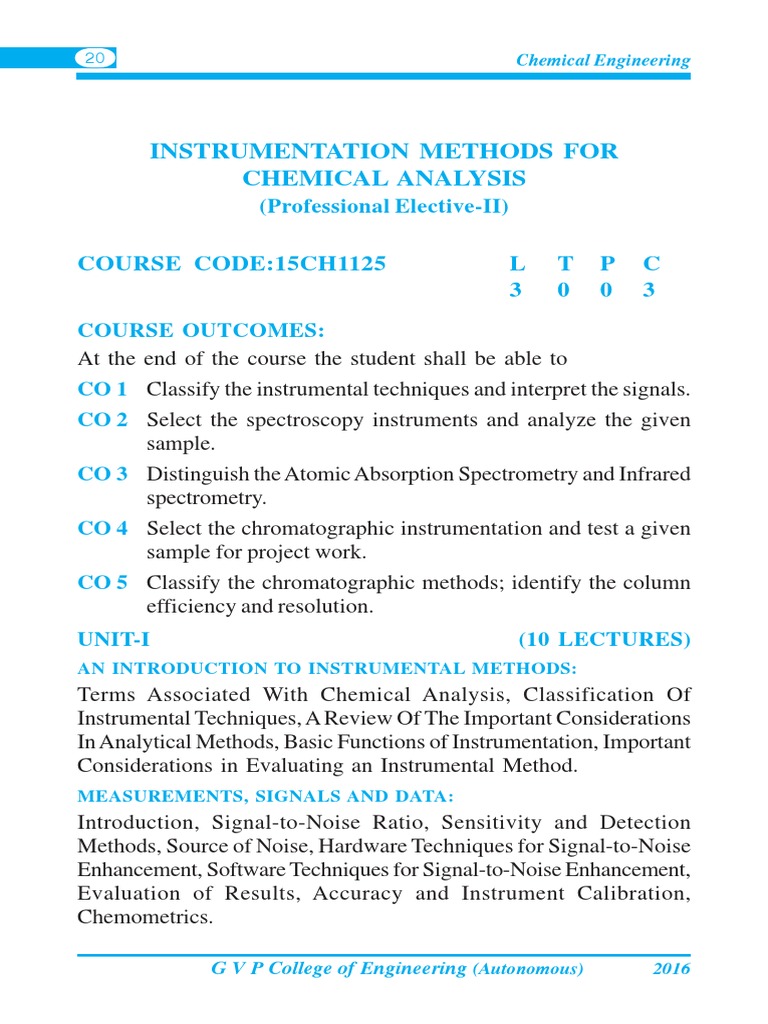Instrumentation Methods15-16 PDF | PDF | Spectroscopy | Absorption ...