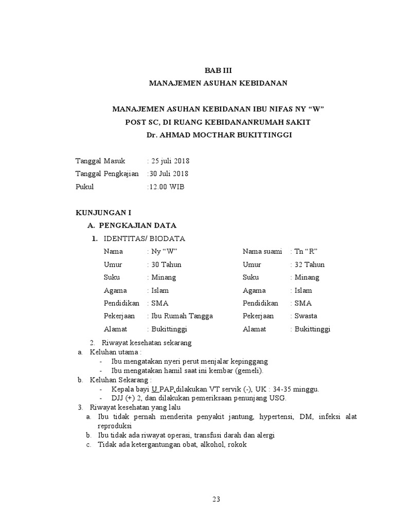 BAB III Baru LK Kel Rsam | PDF