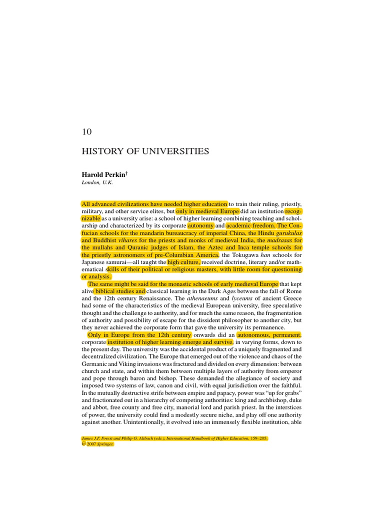 Evolution of European Universities | PDF | University | Nous