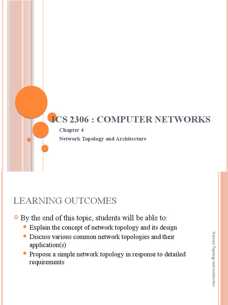 Ics 2306: Computer Networks: Network Topology and Architecture | PDF ...