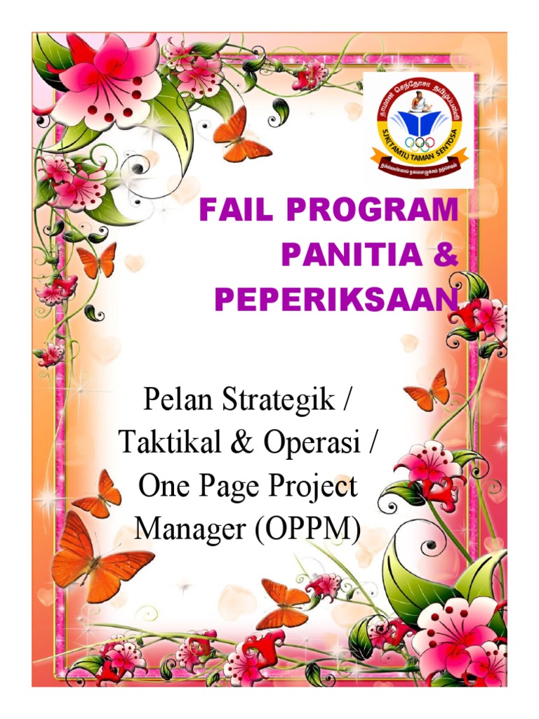 Fail Program Panitia & Peperiksaan: Pelan Strategik / Taktikal & Operasi / One Page Project ...