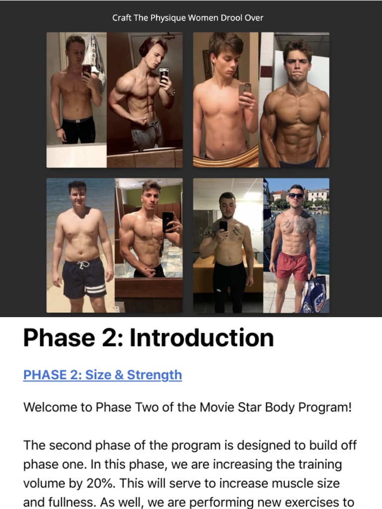 Workout Phase 2 | PDF | Strength Training | Weight Training