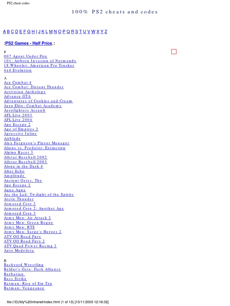 PS2 Cheat Book PDF | PDF | Fighter Aircraft | Mc Donnell Douglas F 15 Eagle