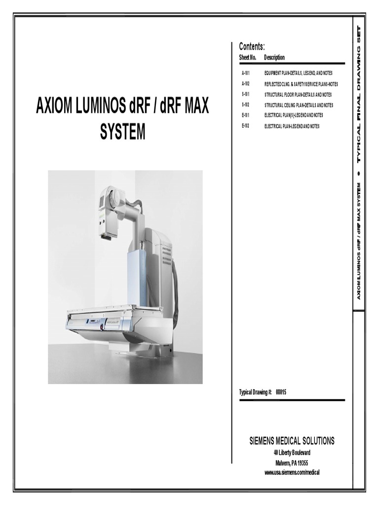 Axion Luminos DRF - Drawing | PDF