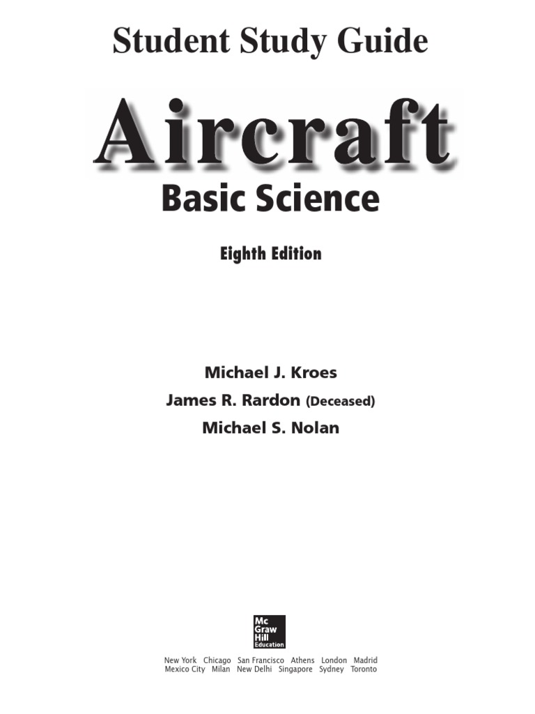 2013 Guie of Student Kroes Aircraft Basic Science 8th | PDF | Fraction (Mathematics) | Triangle
