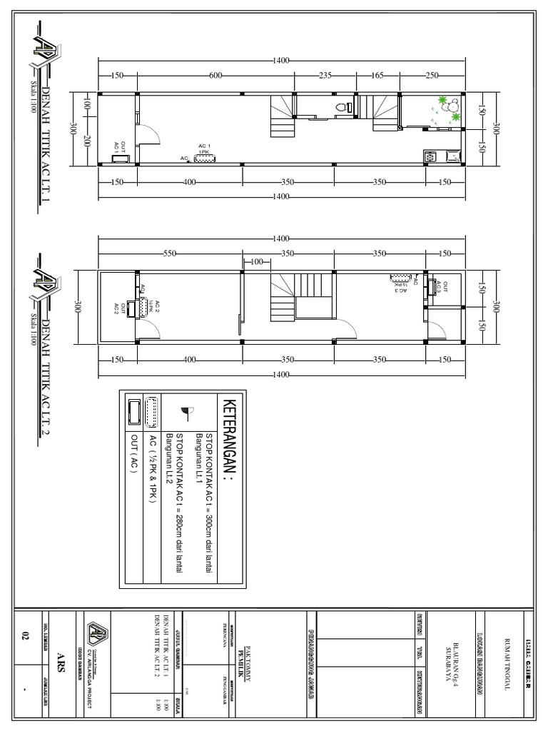 Denah Titik AC | PDF