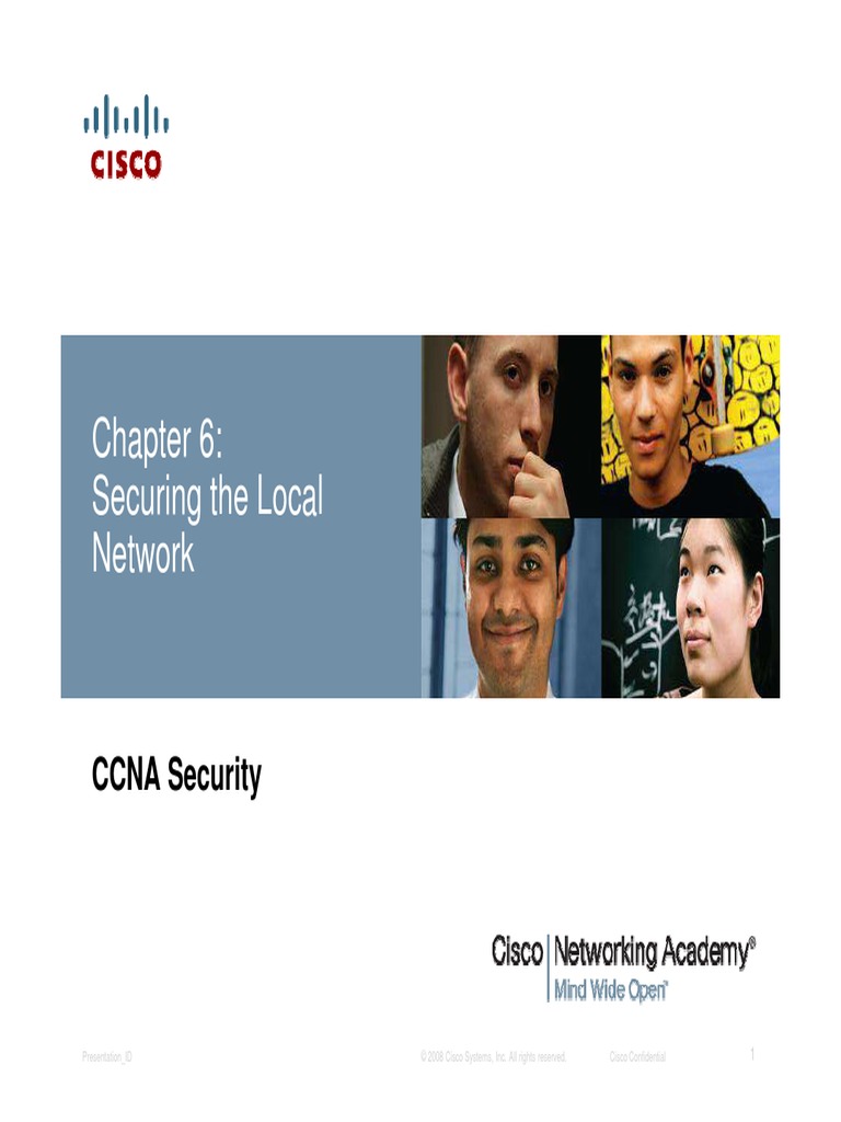 Securing The Local Network Network Ccna Security Pdf Computer Network Computer Networking