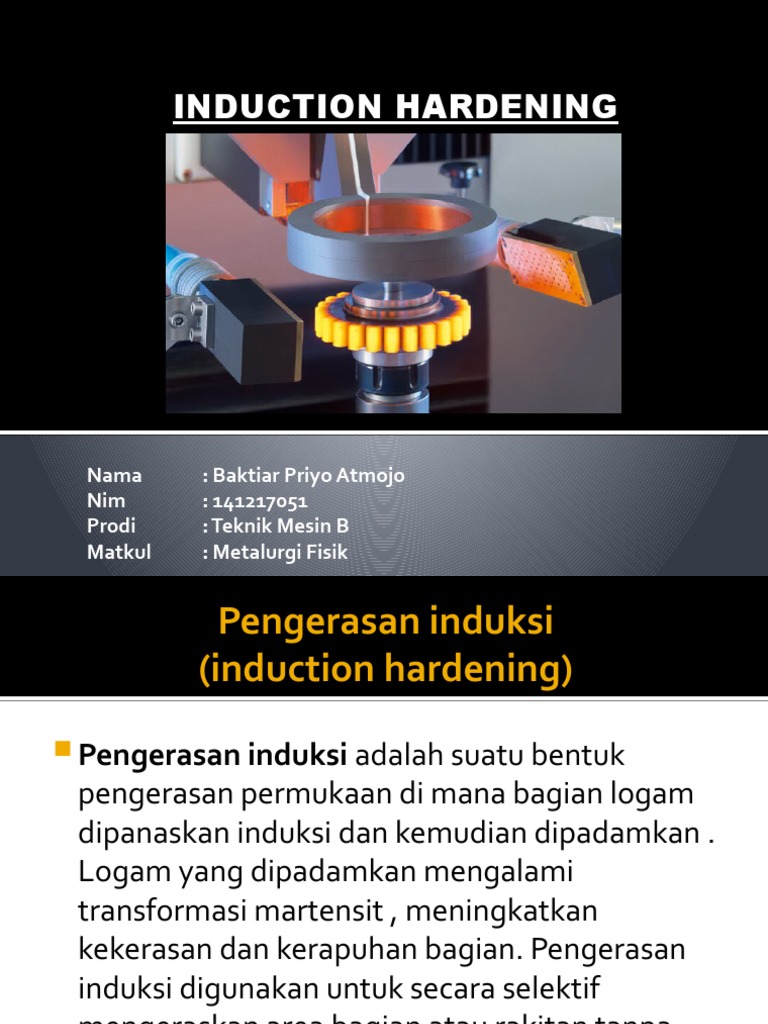 Proses Pengerasan Induksi pada Logam | PDF