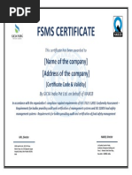 Fssai Nomination Form Ix | PDF | Law