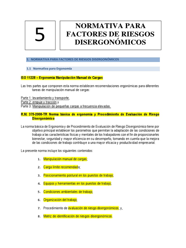 Clase 4 - Normativa de Riesgos Disergonòmicos y Psicosociales | PDF | Burnout ocupacional ...