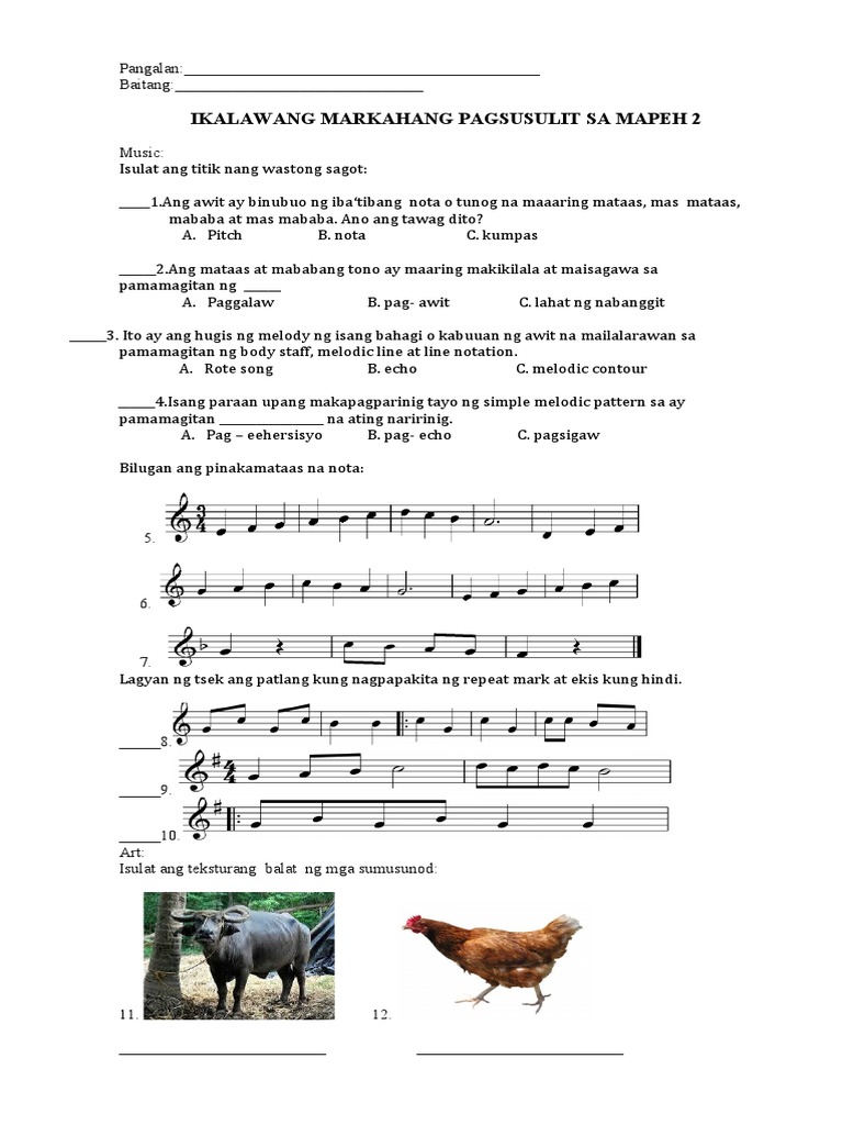MAPEH 2nd | PDF
