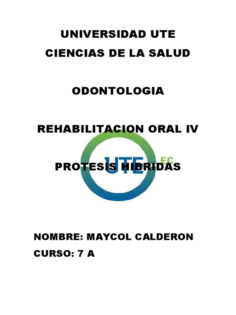 Maycol - Calderon Tarea 5 | PDF | Odontología | Boca