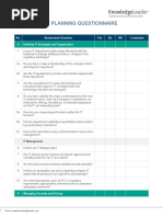 Database Security Checklist Template | PDF | Questionnaire | Databases