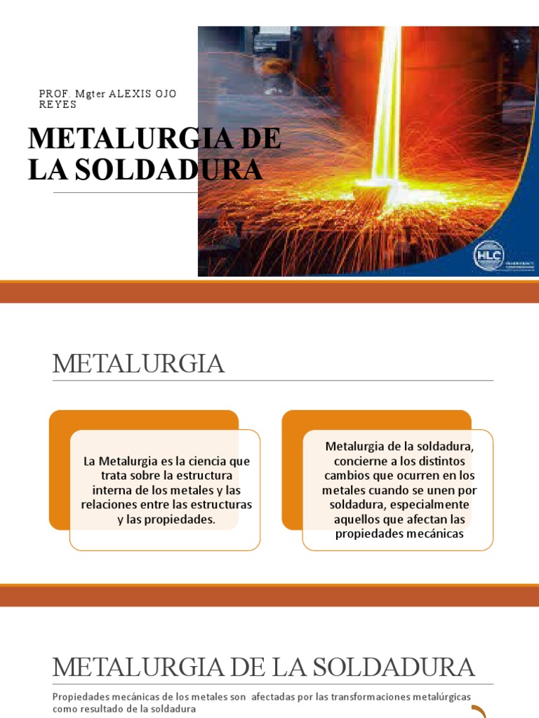 Metalurgia de La Soldadura | PDF | Aleación | Soldadura