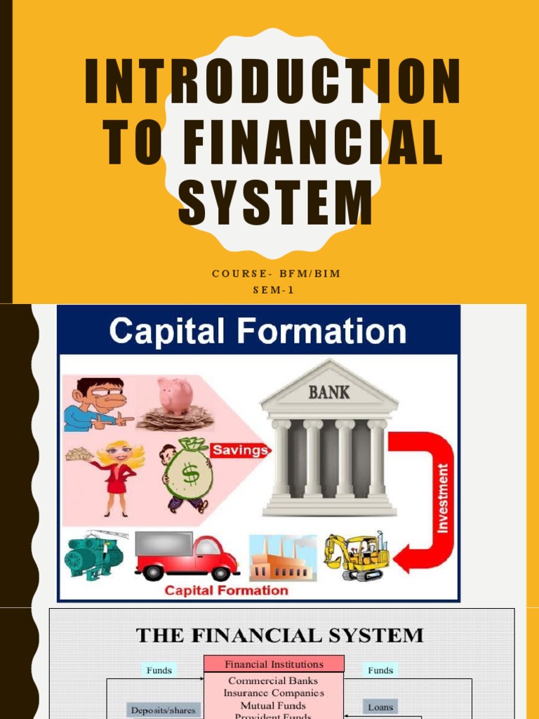 Introduction To Financial System | PDF | Business | Finance & Money ...