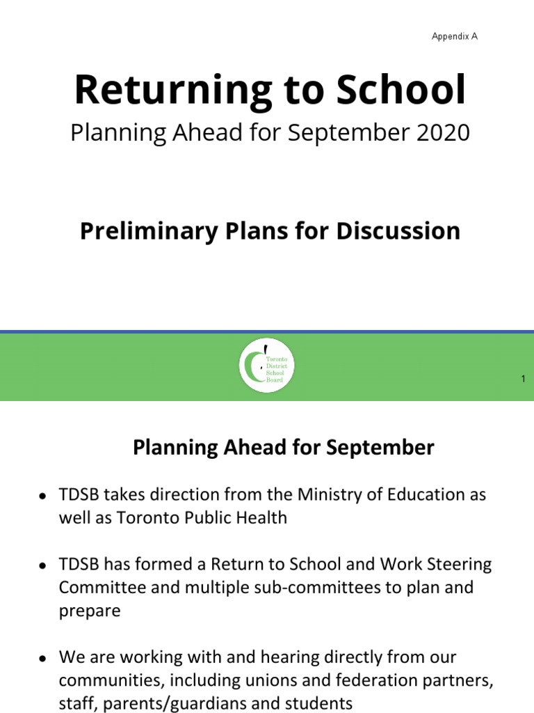 AppA-Preliminary Plans For Trustee Presentation-July 15 | PDF | Schools ...