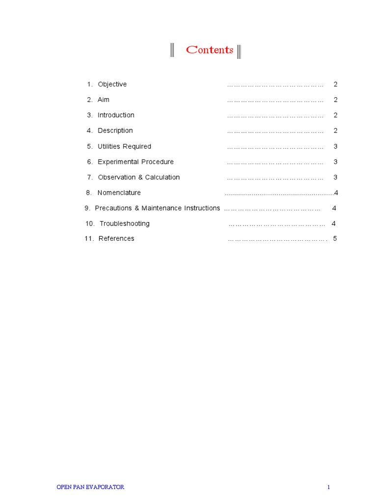 Open Pan Evaporator | PDF | Evaporation | Steam