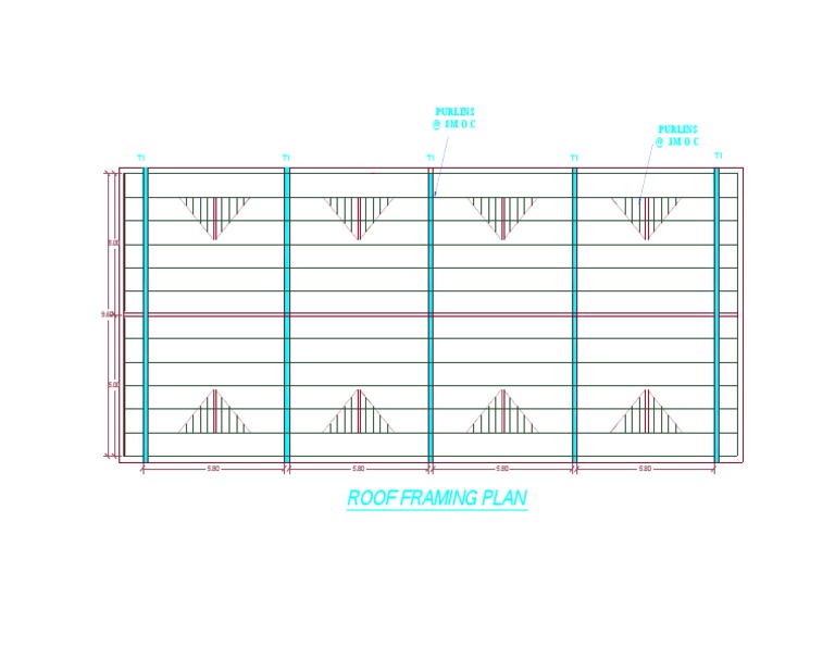 Roof Framing Plan | PDF