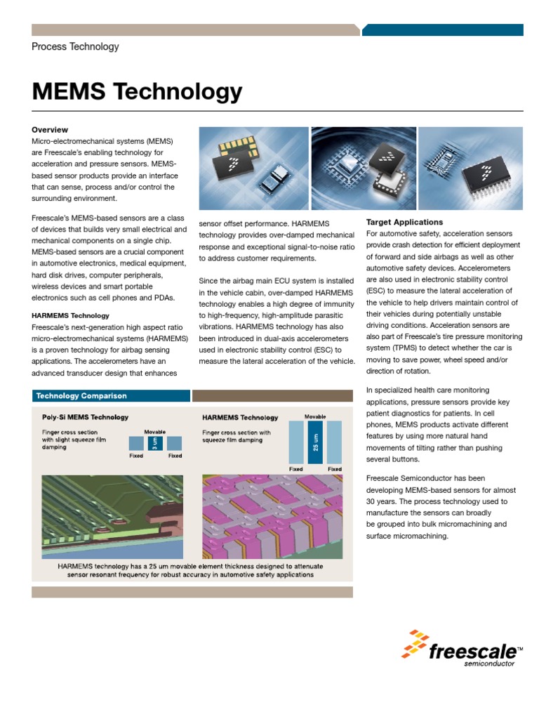 MEMs Applications | PDF