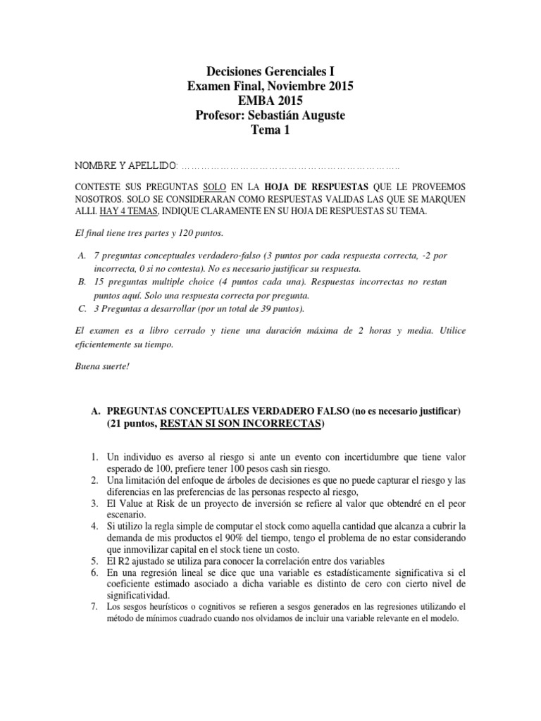 Model Examen 3 | PDF | Desviación Estándar | Diferencia