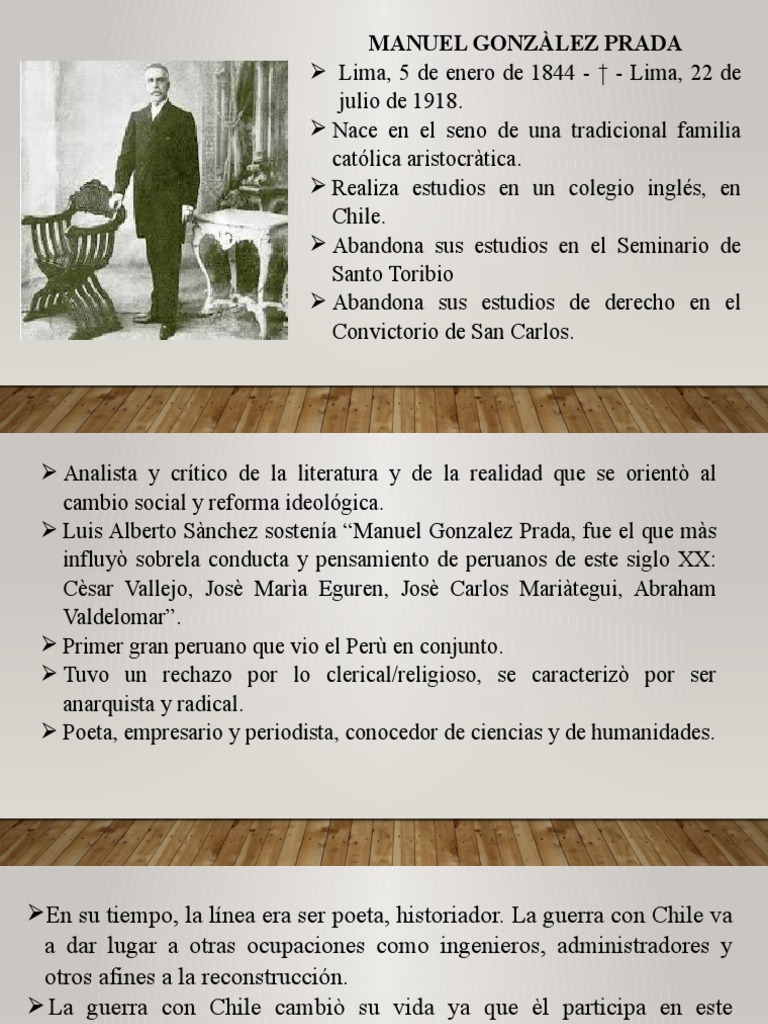 Manuel Gonzalez Prada | PDF | Anarquismo | Perú