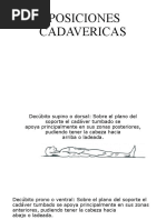 Posiciones Cadavéricas en Criminalística | PDF | Pie | Términos anatómicos de ubicación