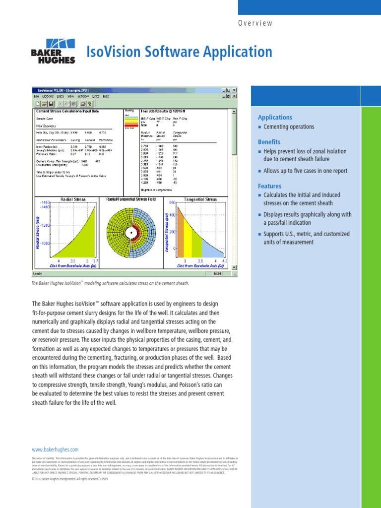 Isovision Software Application: Applications Benefits | PDF | Strength Of Materials | Stress ...