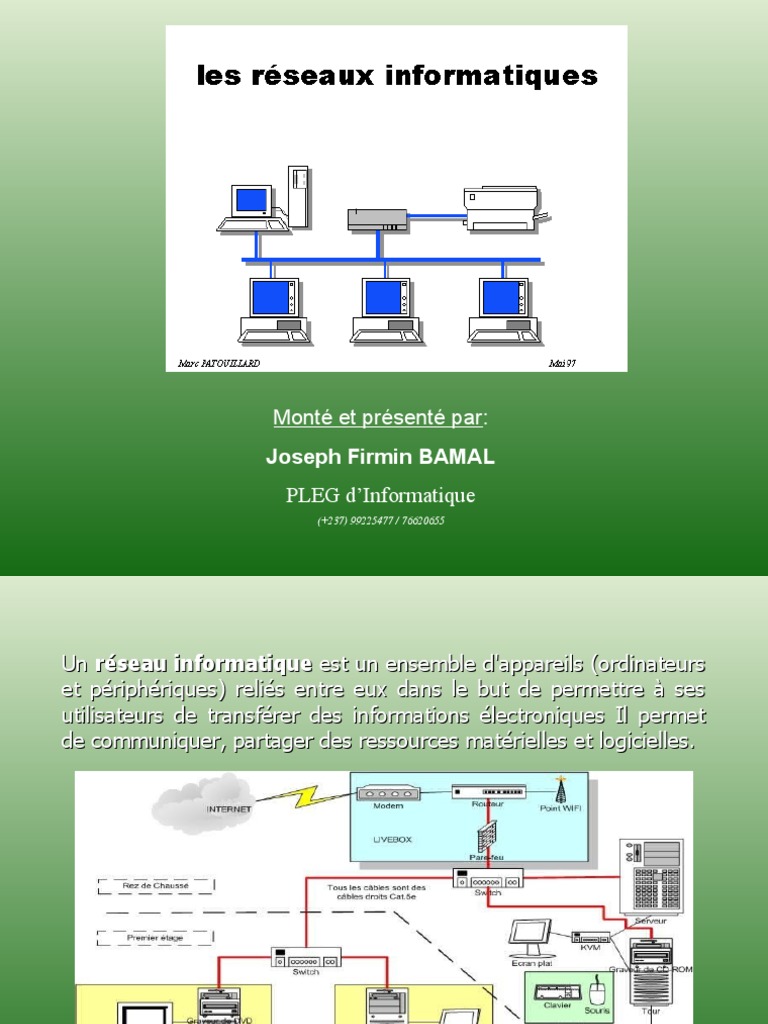 Formation Reseaux Partie 1 | PDF | Serveur (Informatique) | Adresse IP