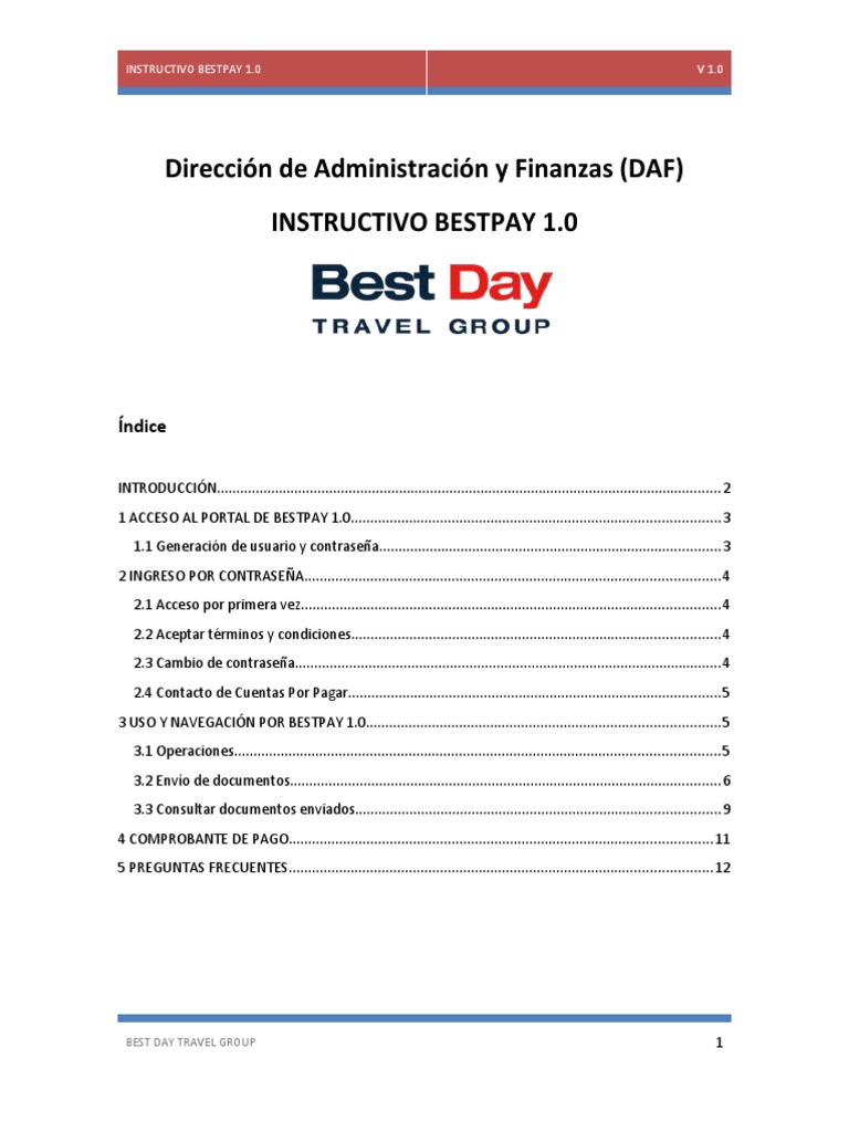 INSTRUCTIVO BEST PAY (LATAM) Actual | PDF | Contraseña | Usuario (informática)