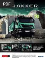 Ficha Tecnica Iveco Trakker 380T41H 6x4 | PDF | Eje | Inyección de combustible