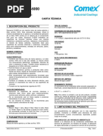 Ficha Técnica - Manto FLEX | PDF | Hormigón | Agua