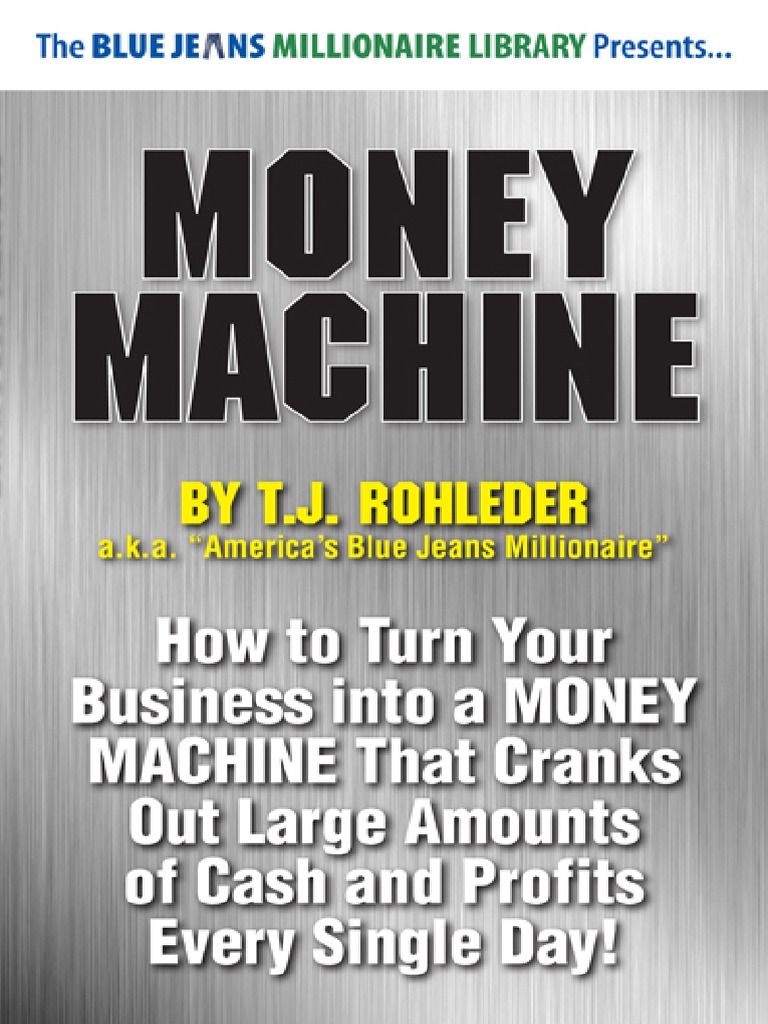 Money Machine | PDF | Taxes | Direct Marketing