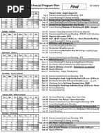 Troop Meeting Plan Template | PDF | Leisure | Sports