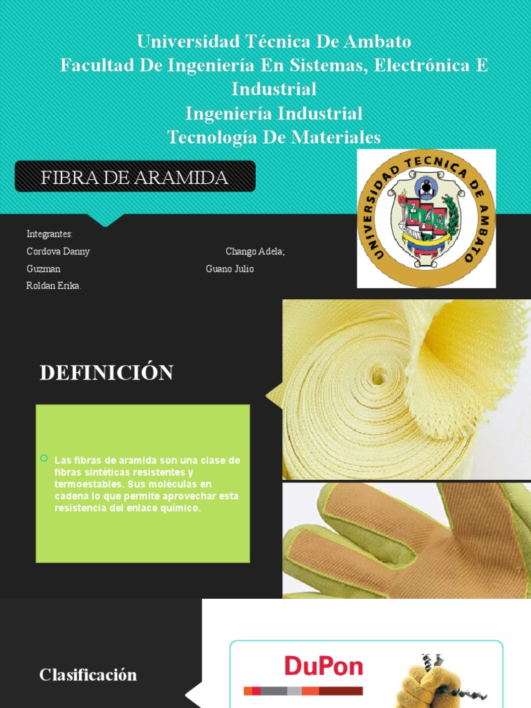 Fibra de Aramida | PDF | Nylon | Fibra sintética
