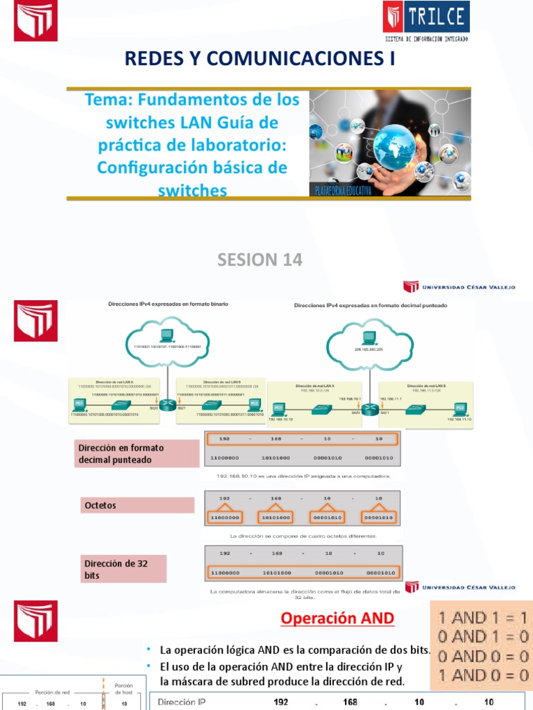 Teoria Redes Sesion 14 2020 OK | PDF | Dirección IP | Protocolos de red