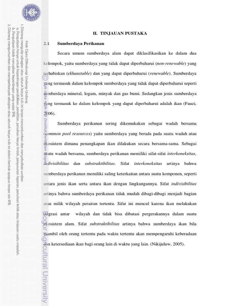 Bab Ii. Tinjauan Pustaka | PDF | Sains & Matematika