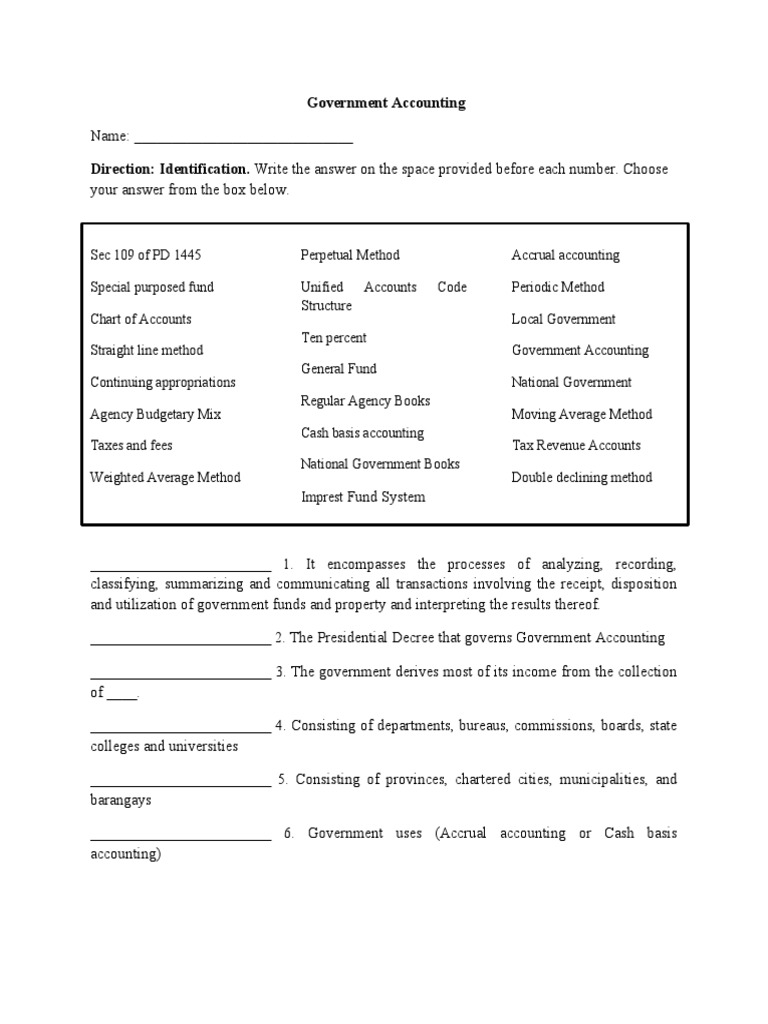 Direction: Identification. Write the answer on the space provided ...
