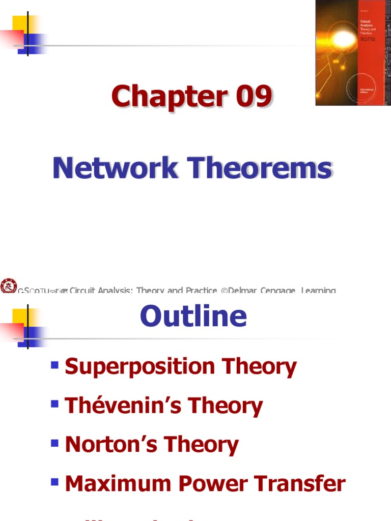 Network Theorems S O U R Ce Circuit Analysis Theory And Practice Delmar Cengage Learning