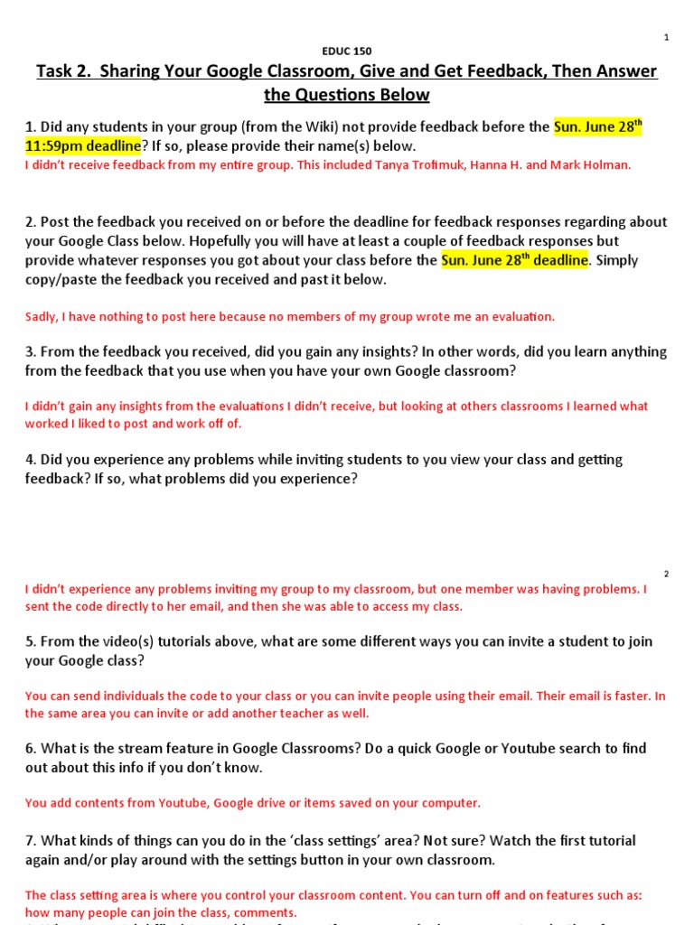 New Educ 150 Module 3 Updateddoc | PDF | Classroom | You Tube