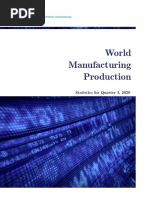 World Manufacturing Production | PDF | Autoregressive Integrated Moving ...