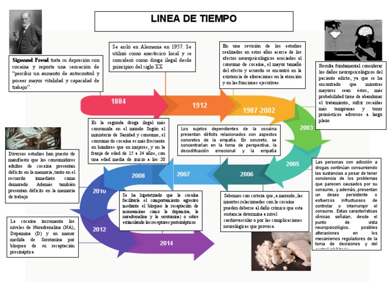 Linea de Tiempo | PDF | Cocaína | Drogas