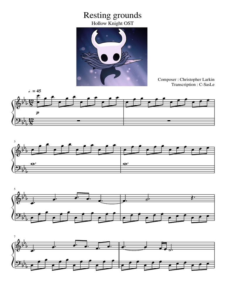 Hollow Knight - Resting Grounds PDF | PDF