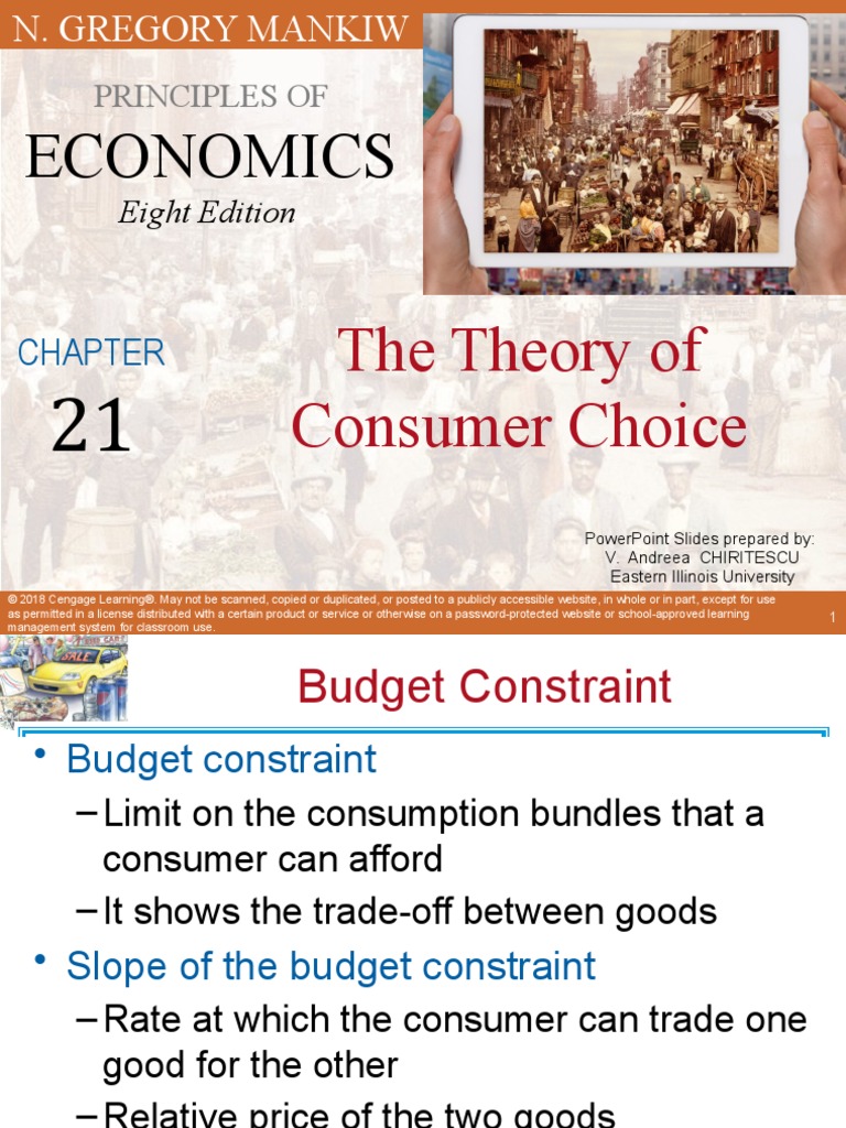 Chapter 21 The Theory of Consumer Choice | PDF | Labour Economics | Demand