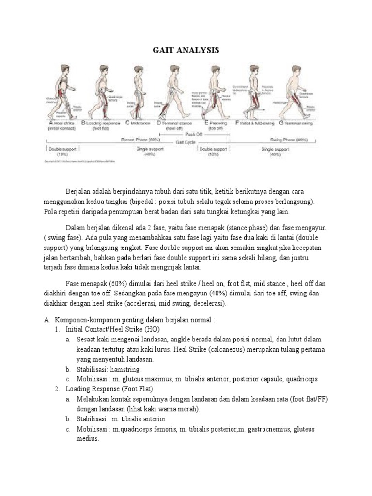 Gait Analisis - AFR | PDF