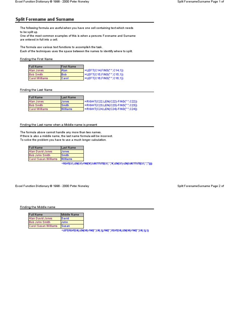 Excel Formulaes | PDF | Microsoft Excel | Gallon