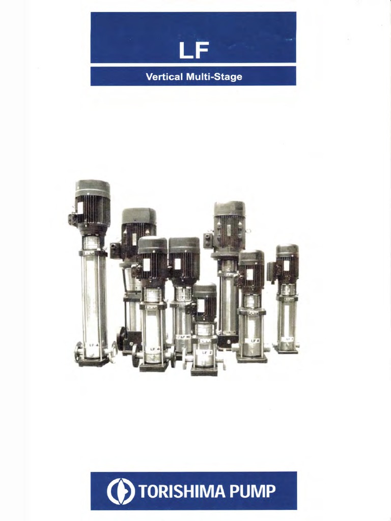 Torishima Vertical Multistage Pump - LF | PDF
