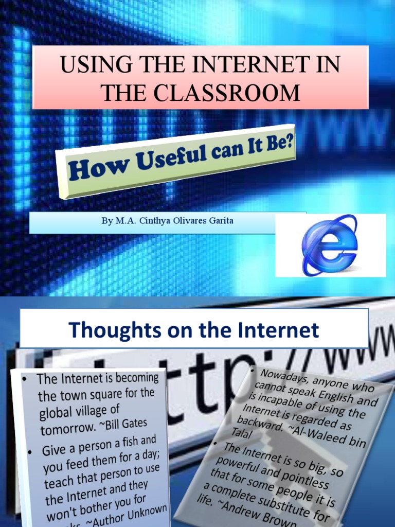 Maximizing the Classroom Experience: An Analysis of the Effective Use ...