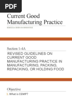 CPR Requirements for Medium Risk Foods | PDF | Food And Drug ...