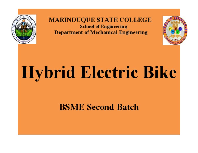 Hybrid Electric Bike | PDF